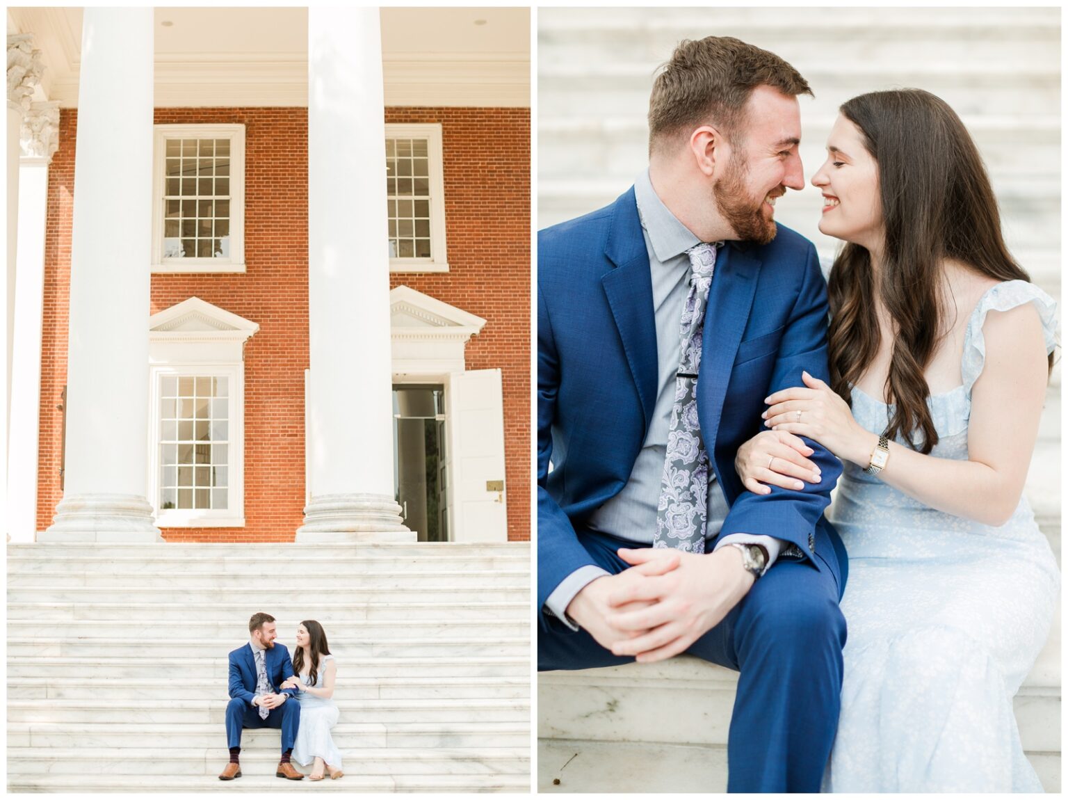 Kate & Thomas | UVA Engagement Session | Charlottesville, Virginia ...
